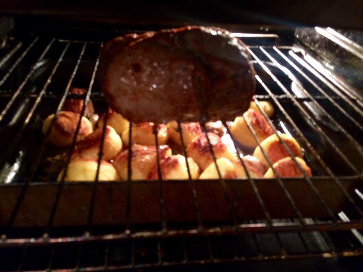 Roast top rump for lunch – Cooking with Mr Fitz